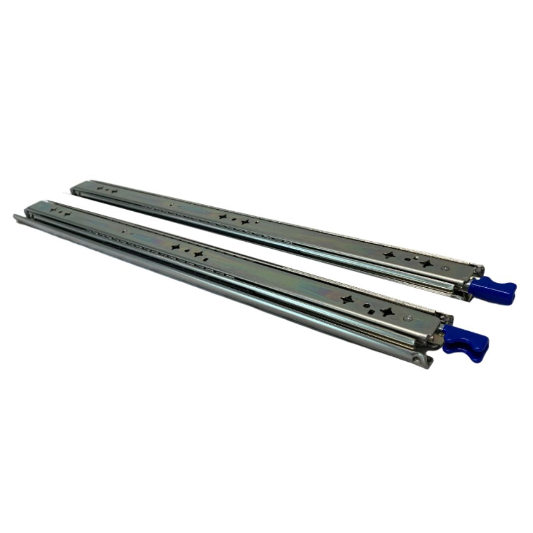 550mm x 53mm Heavy Duty Lockable Drawer Slide | TSF Direct